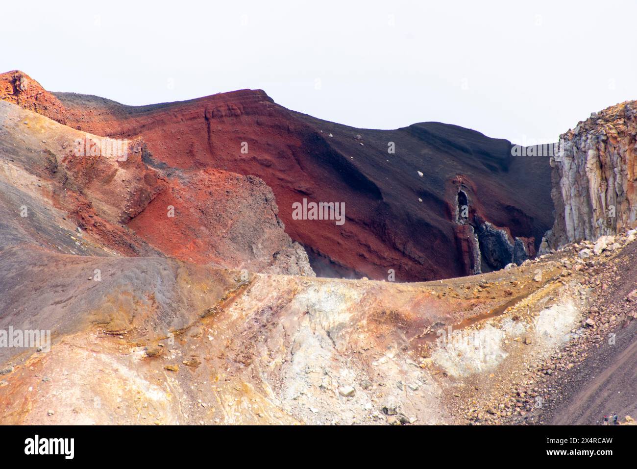 Red Crater in Tongariro - New Zealand Stock Photo - Alamy