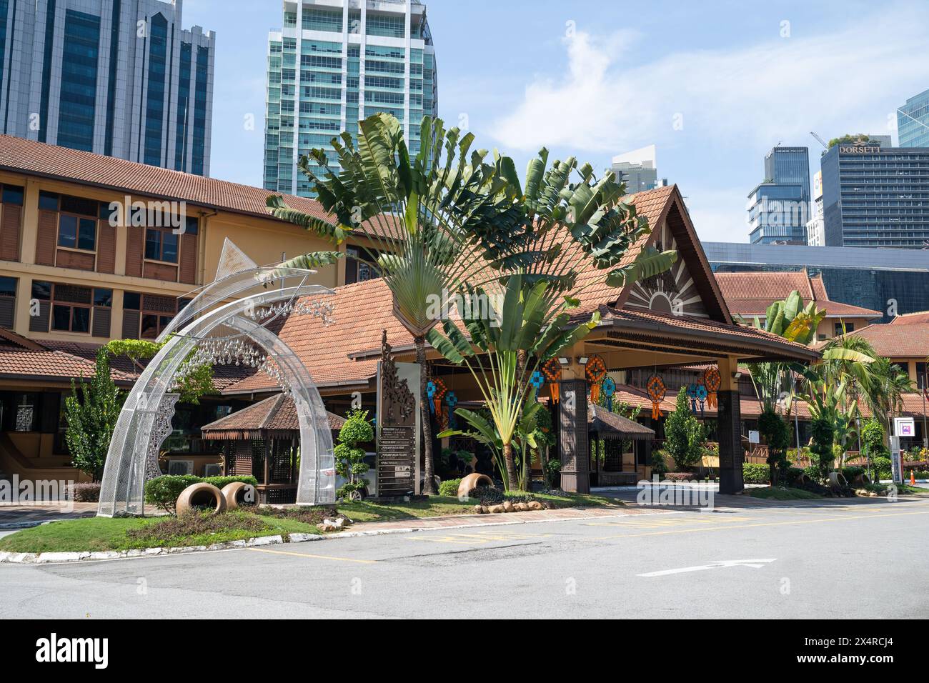 Kuala Lumpur, Malaysia - March 10,2024 : Exterior view of the Kuala ...