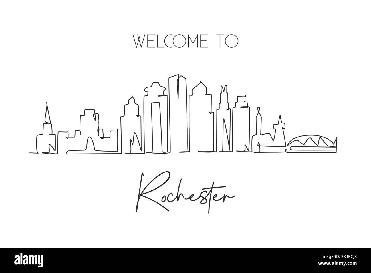 Rochester city wall hi-res stock photography and images - Alamy