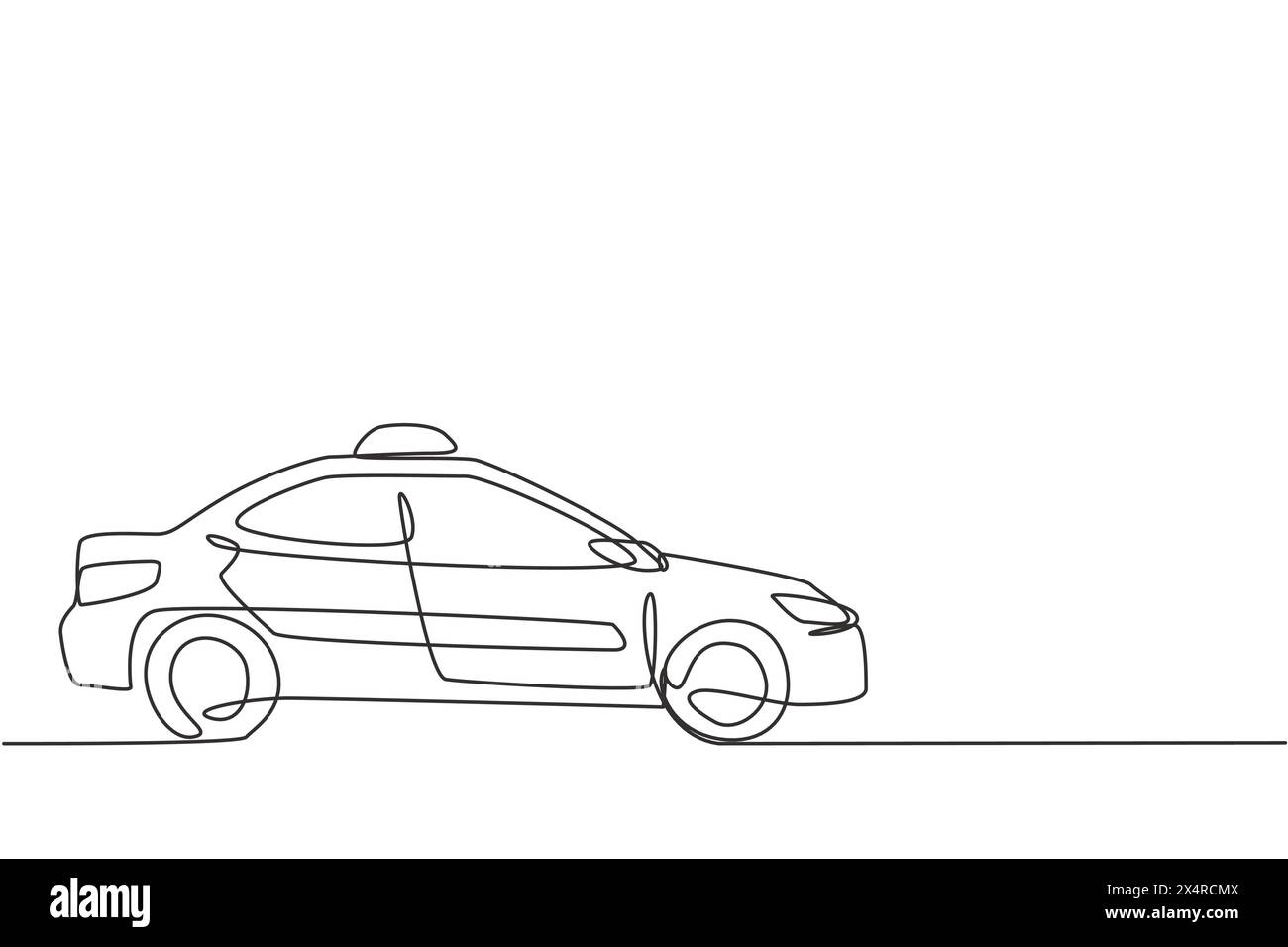 Driver in vehicle line drawing Stock Vector Images - Alamy