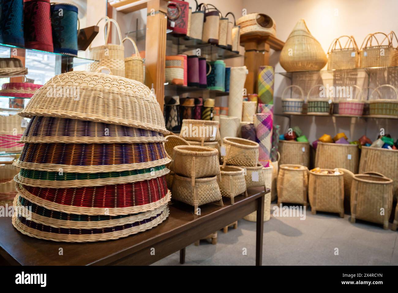 Rattan products hi-res stock photography and images - Alamy