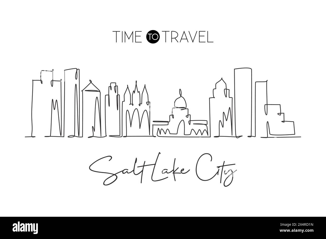 Visit salt lake Stock Vector Images - Alamy