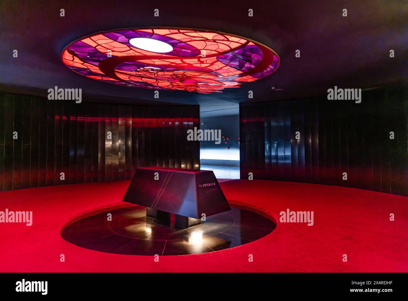 Mortuary chamber of the JK Memorial, Câmara mortuária, for Juscelino ...