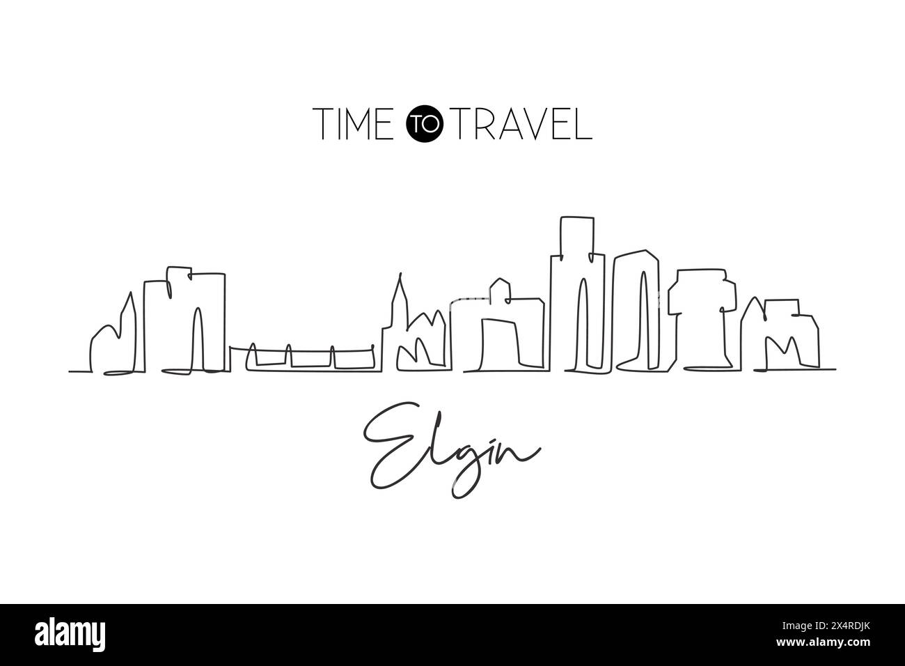 Elgin and district Stock Vector Images - Alamy