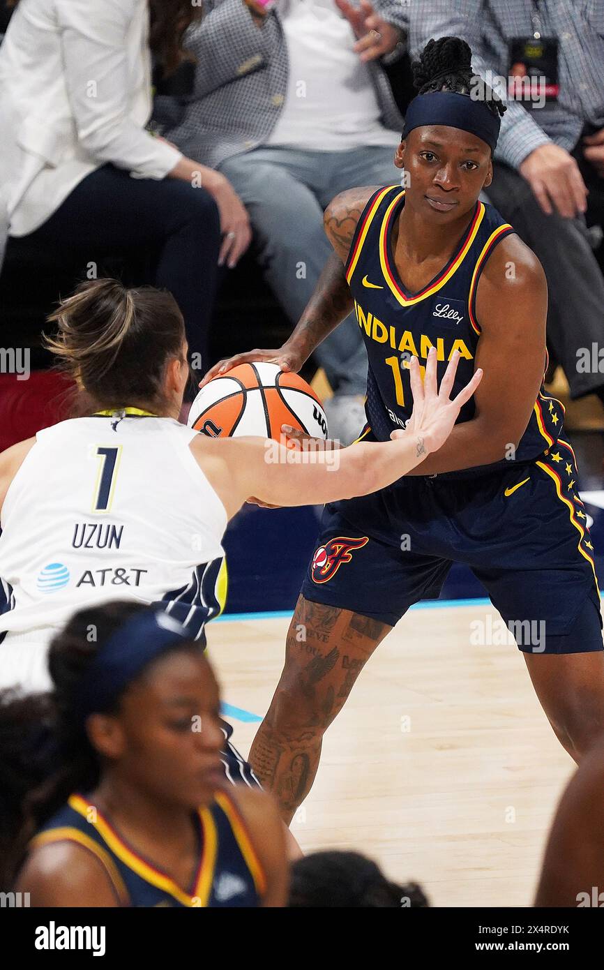 Arlington, Texas, USA. 3rd May, 2024. Erica Wheeler #17 of Indiana ...
