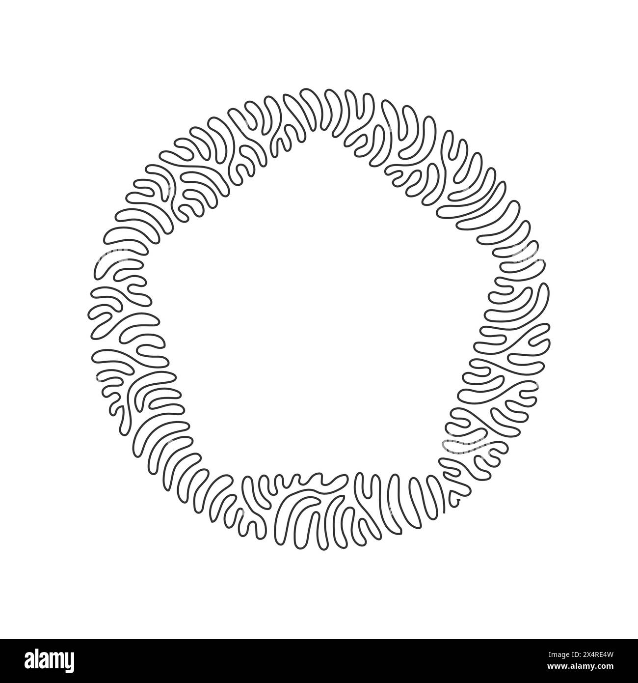 Single one line drawing geometric shapes, pentagon icon. Simple line ...