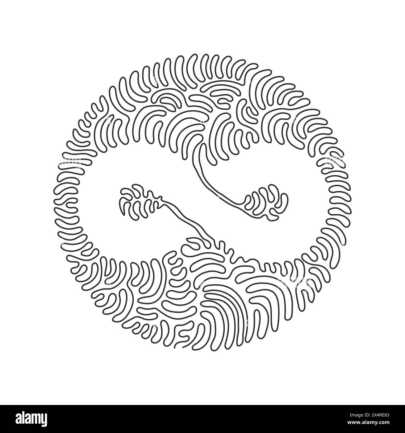 Single one line drawing infinity logo creative. Style infinity sign and ...