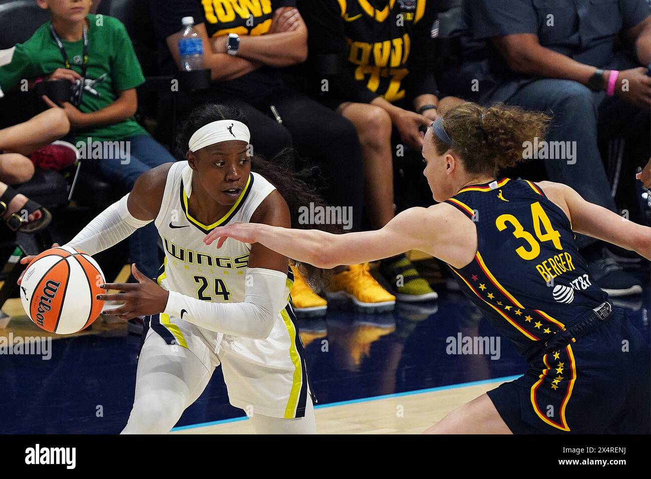 Arlington, United States. 03rd May, 2024. Grace Berger #34 of Indiana ...