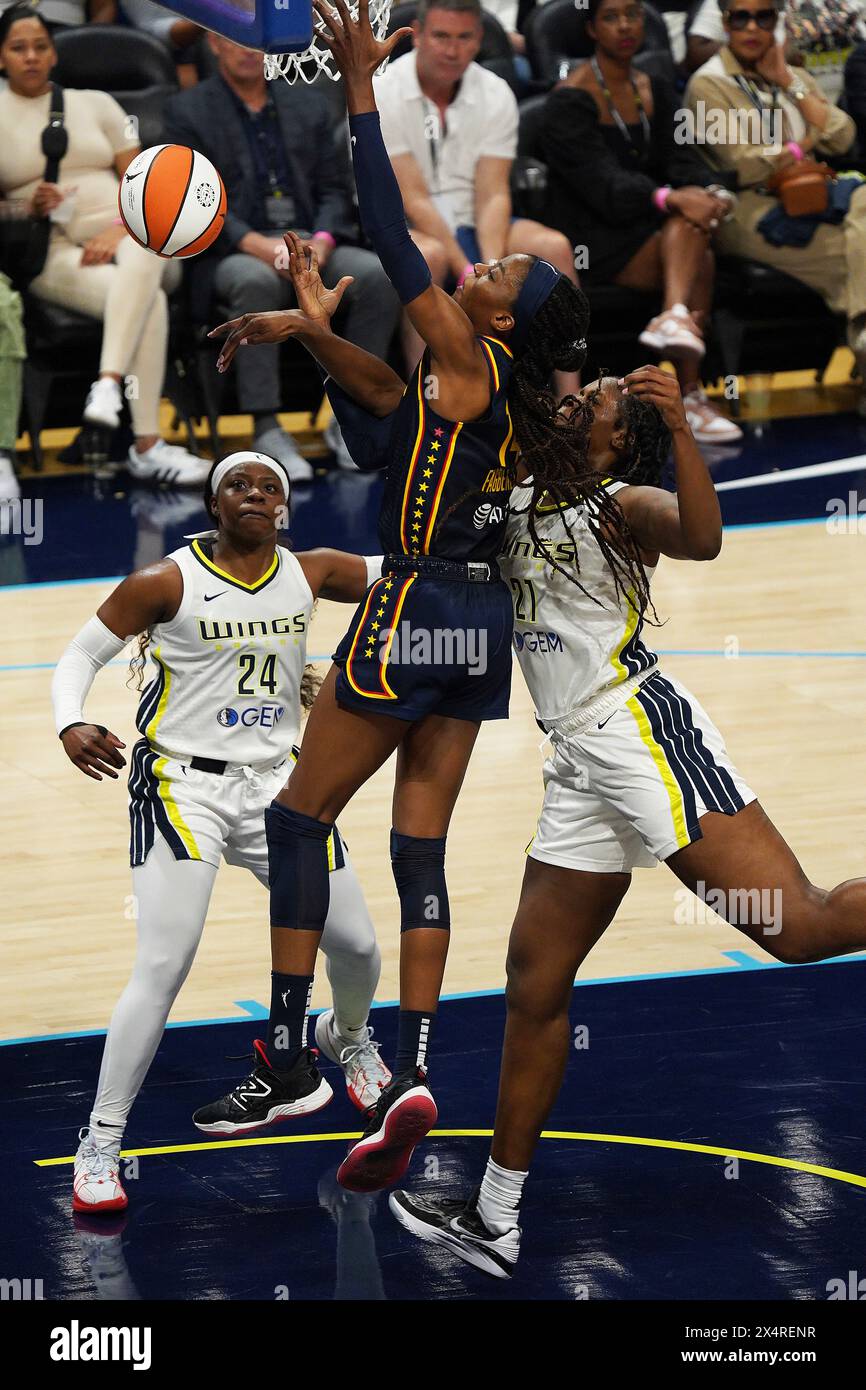 Arlington, United States. 03rd May, 2024. Kalani Brown #21 of Dallas ...