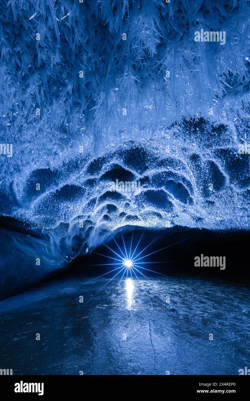 Alaska glacier caves hi-res stock photography and images - Alamy