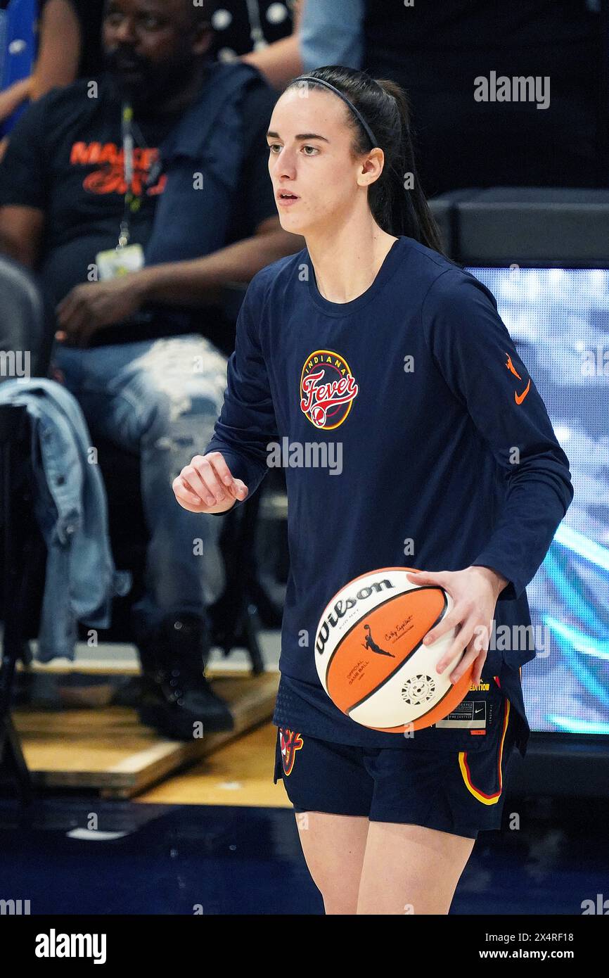 Arlington, United States. 03rd May, 2024. Caitlin Clark #22 of Indiana ...