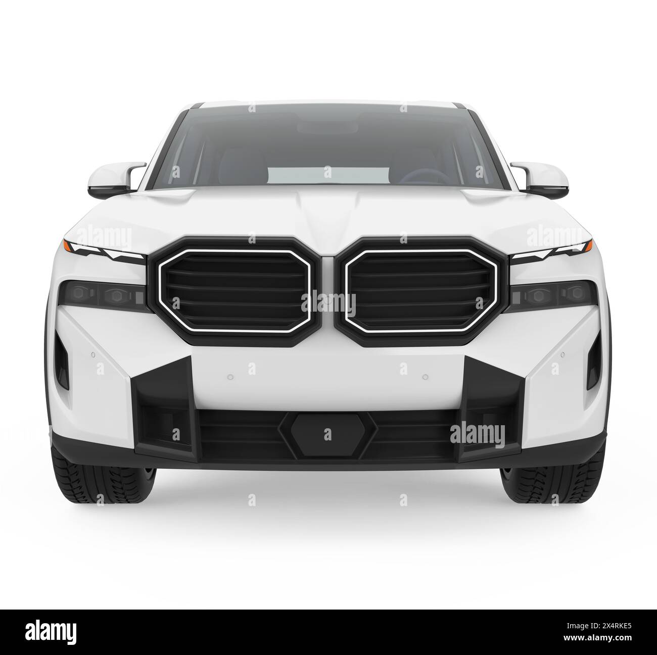 SUV Car Isolated Stock Photo - Alamy