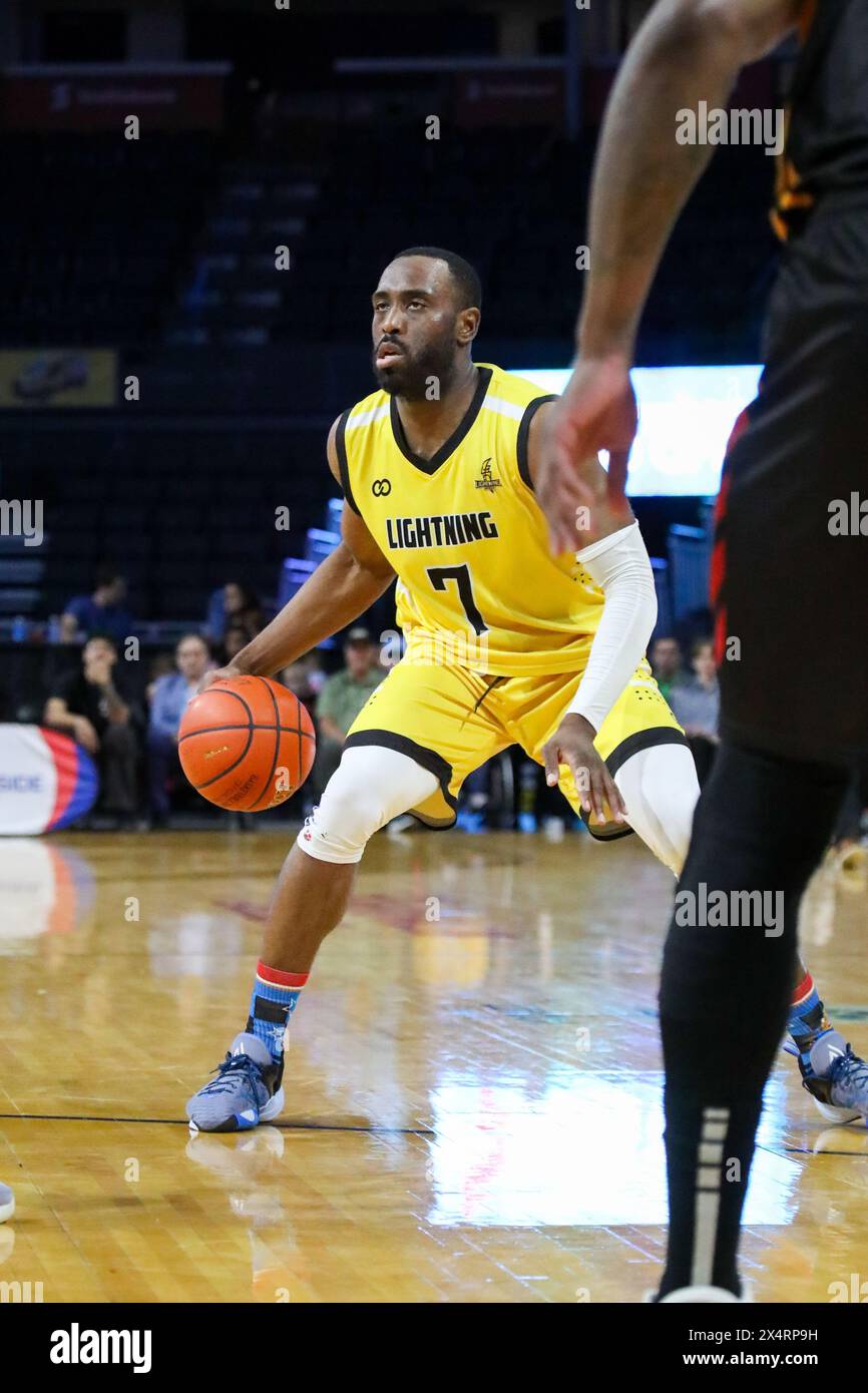 London, Canada. 4th May, 2024. The London Lightning defeat the Sudbury ...