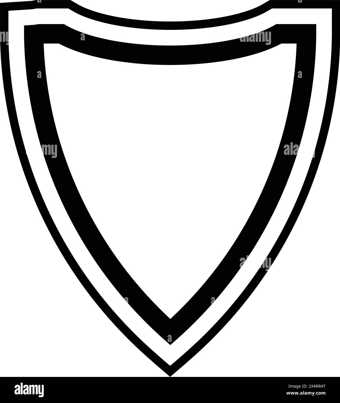 simple shield icon illustration templet design Stock Vector Image & Art ...