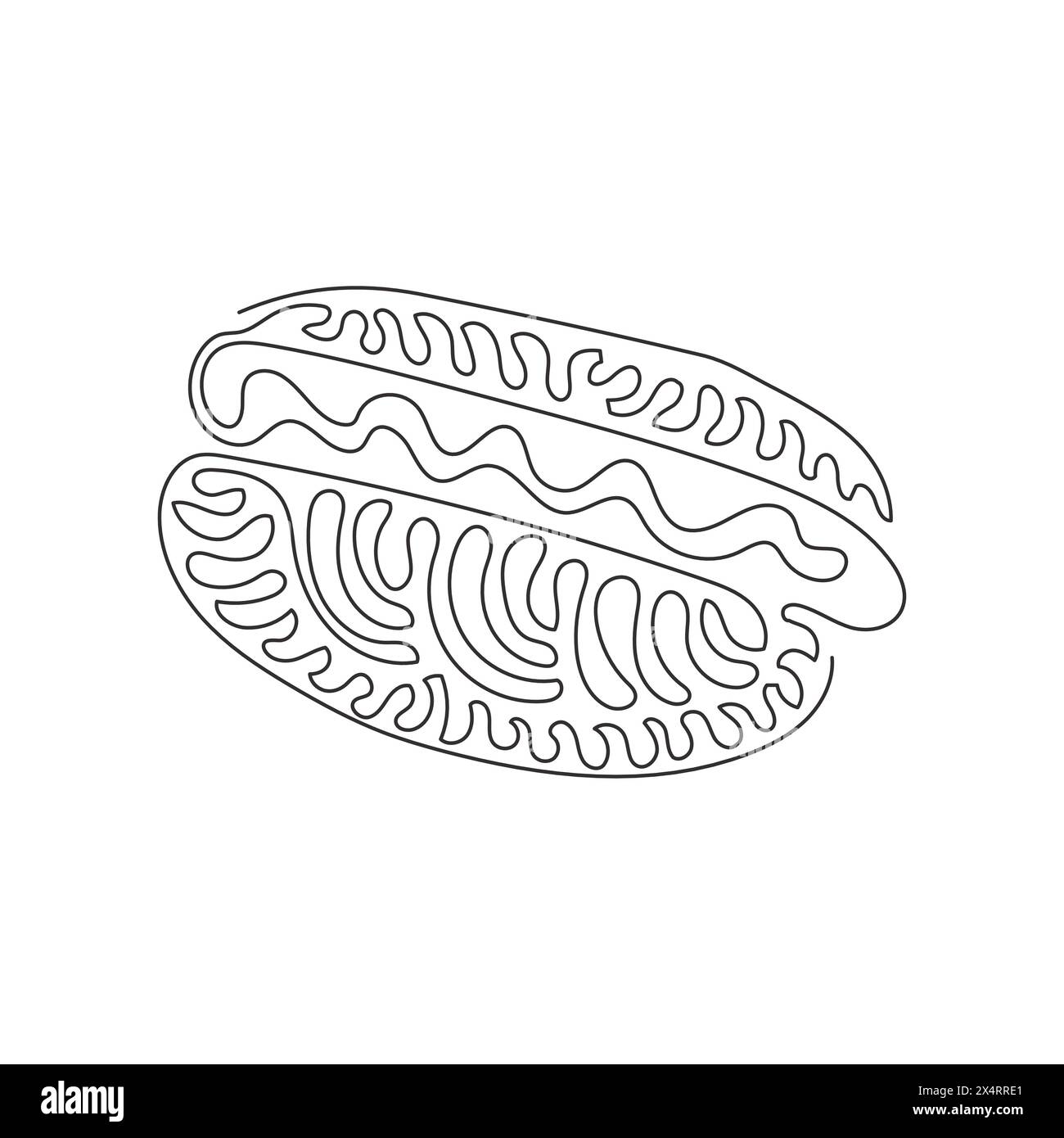 Hot dog box vector vectors hi-res stock photography and images - Alamy