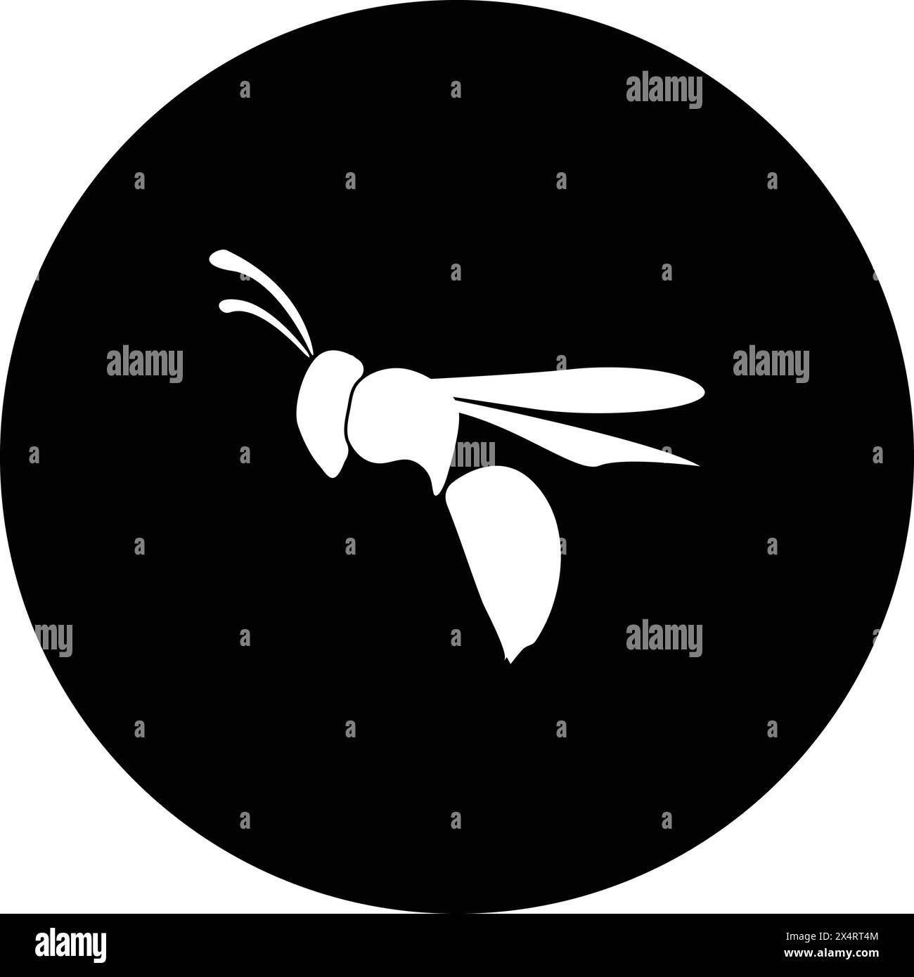 wasp icon template design illustration Stock Vector Image & Art - Alamy