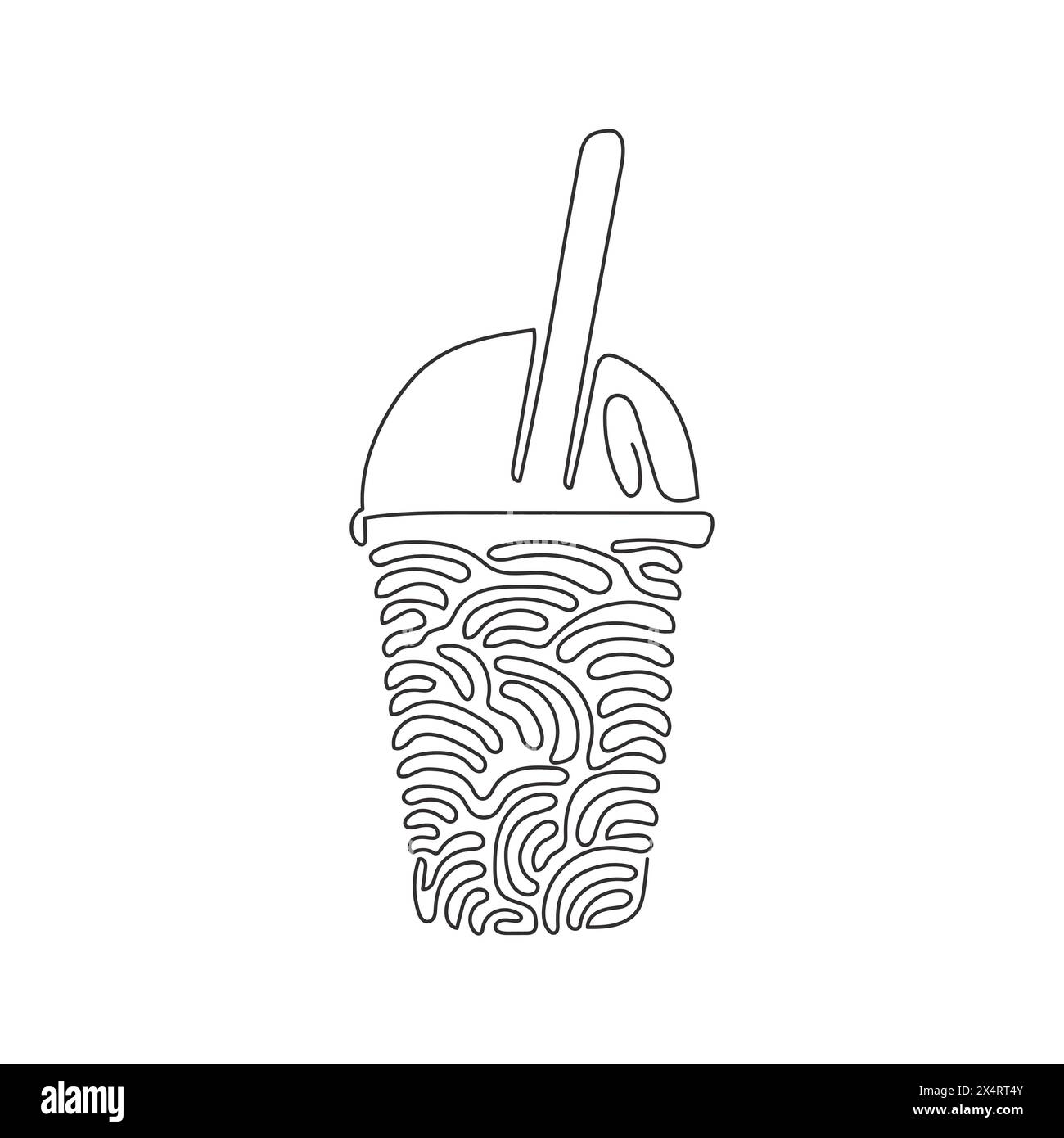 Boba tea bubble tea store Stock Vector Images - Alamy