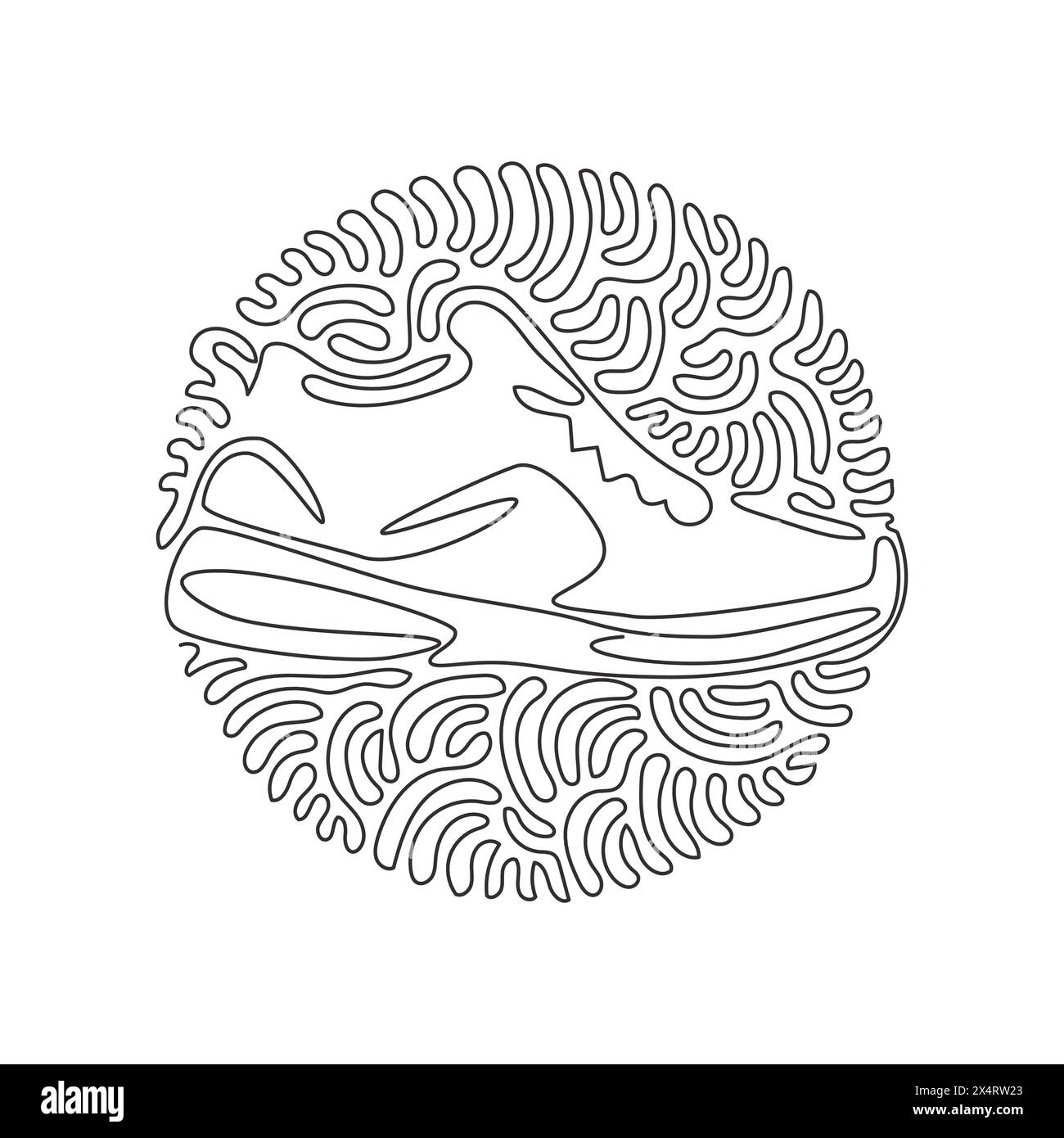 Cross training shoe Stock Vector Images - Alamy