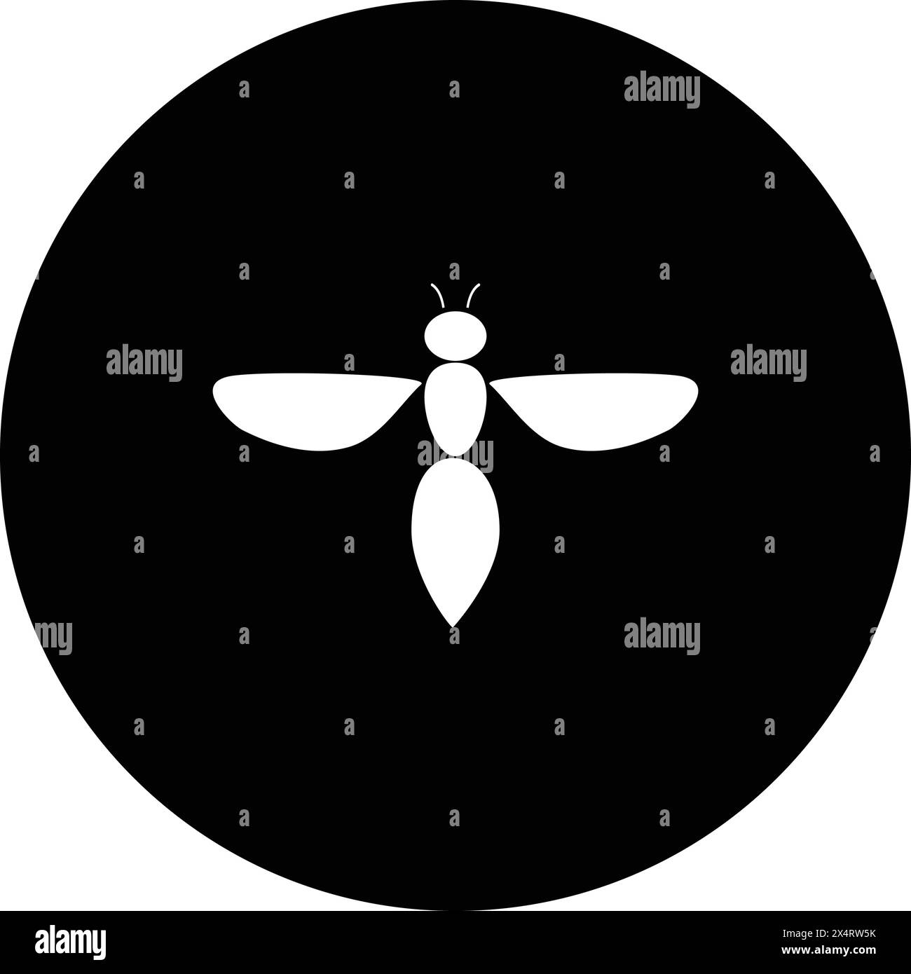 wasp icon template design illustration Stock Vector Image & Art - Alamy