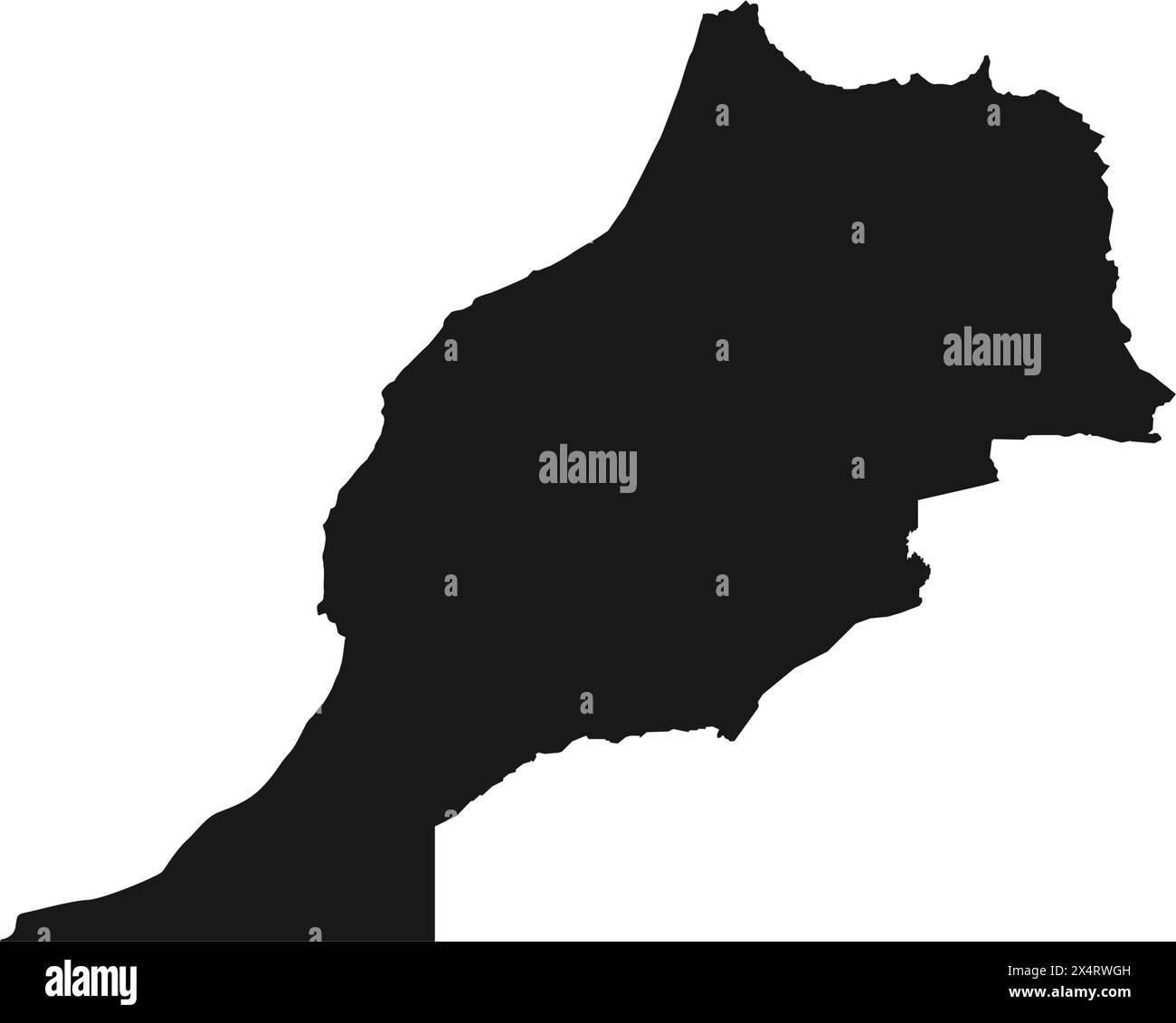 morocco map icon illustration template design Stock Vector Image & Art ...