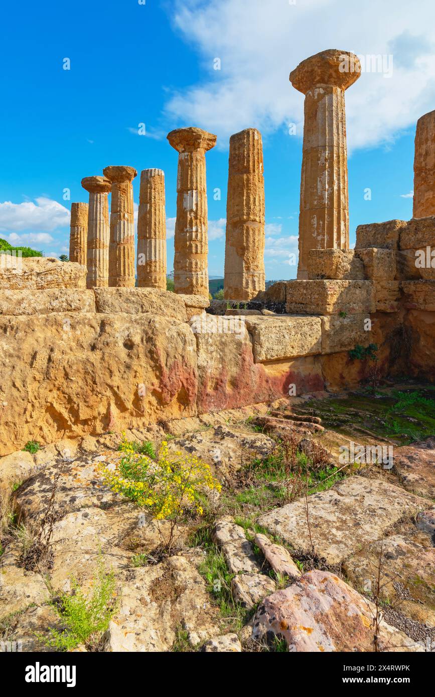 Archaeological museum agrigento sicily italy hi-res stock photography ...