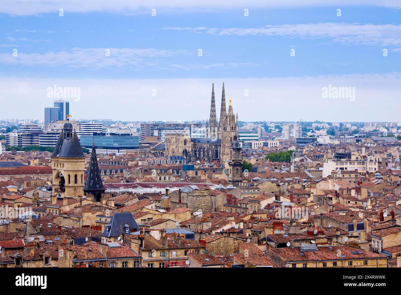 Panoramic view bordeaux city hi-res stock photography and images - Alamy