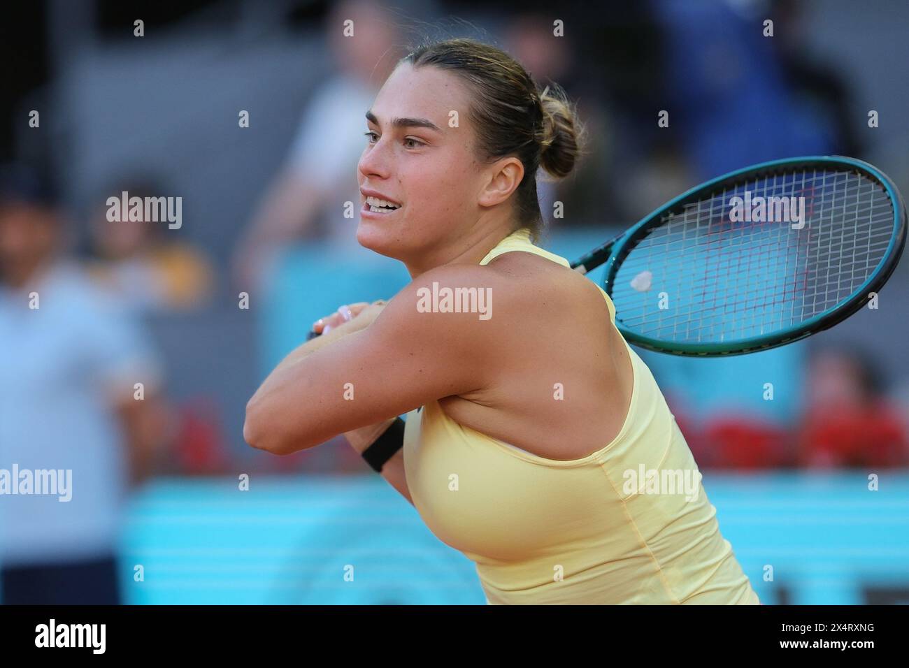 Aryna Sabalenka during the Women's Singles Final match against Iga ...