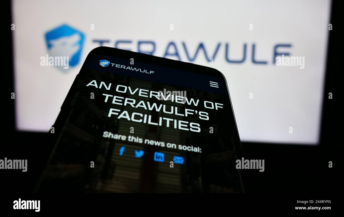 Terawulf logo hi-res stock photography and images - Alamy