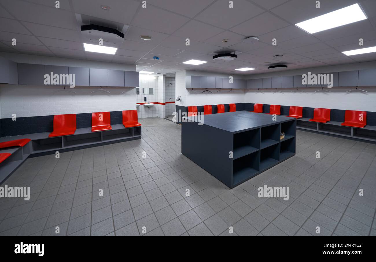 Guest club changing room Philips Stadion - the official arena of FC PSV ...