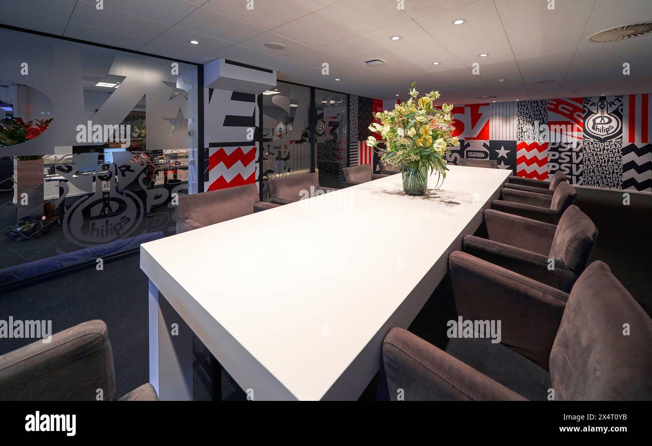 In the VIP area at Philips Stadion - the official arena of FC PSV ...