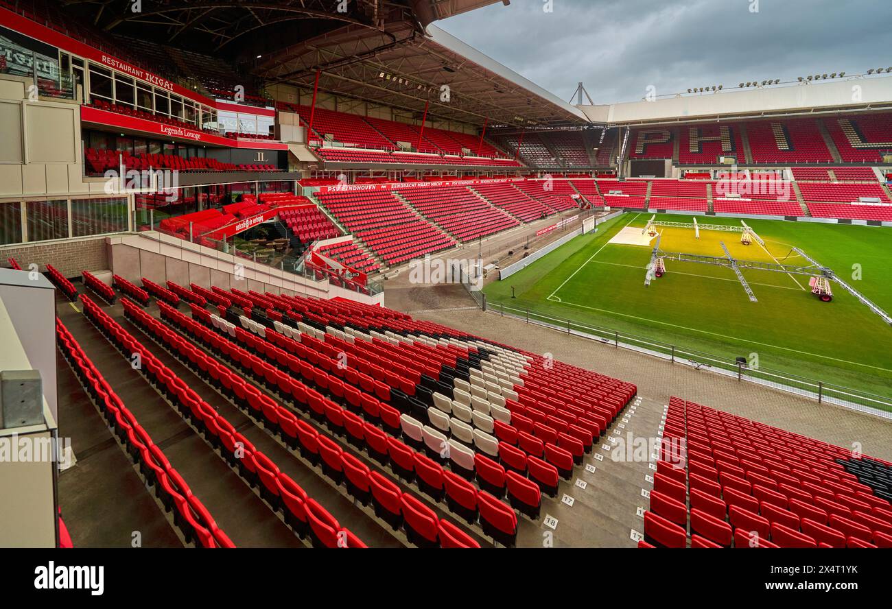 Pitch view at Philips Stadion - the official arena of FC PSV Eindhoven ...
