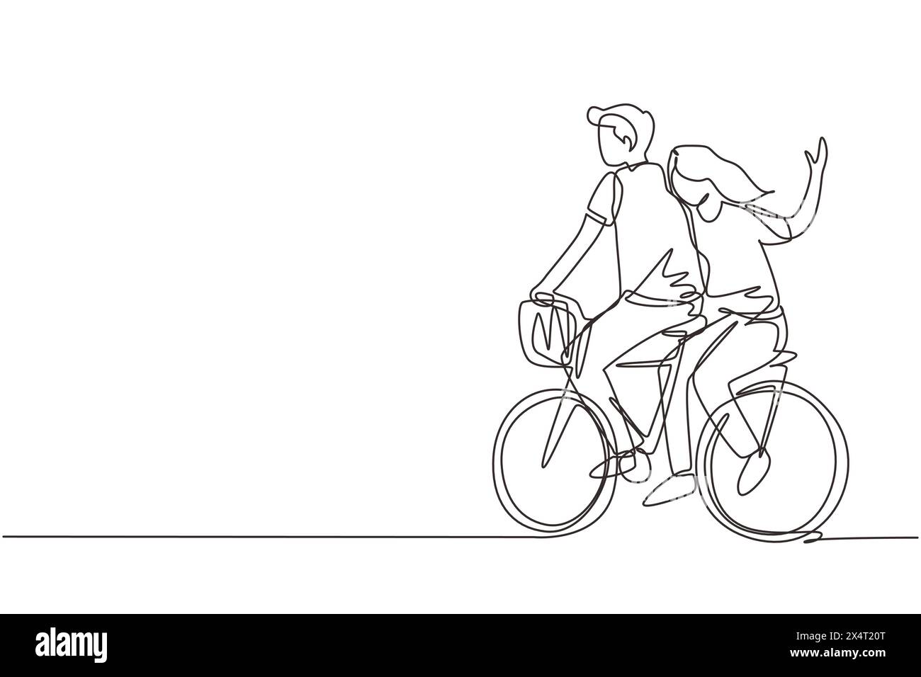 Back view of couple in silhouette Stock Vector Images - Alamy