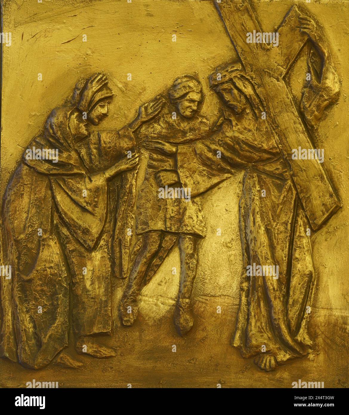 8th Stations of the Cross, Jesus meets the daughters of Jerusalem ...