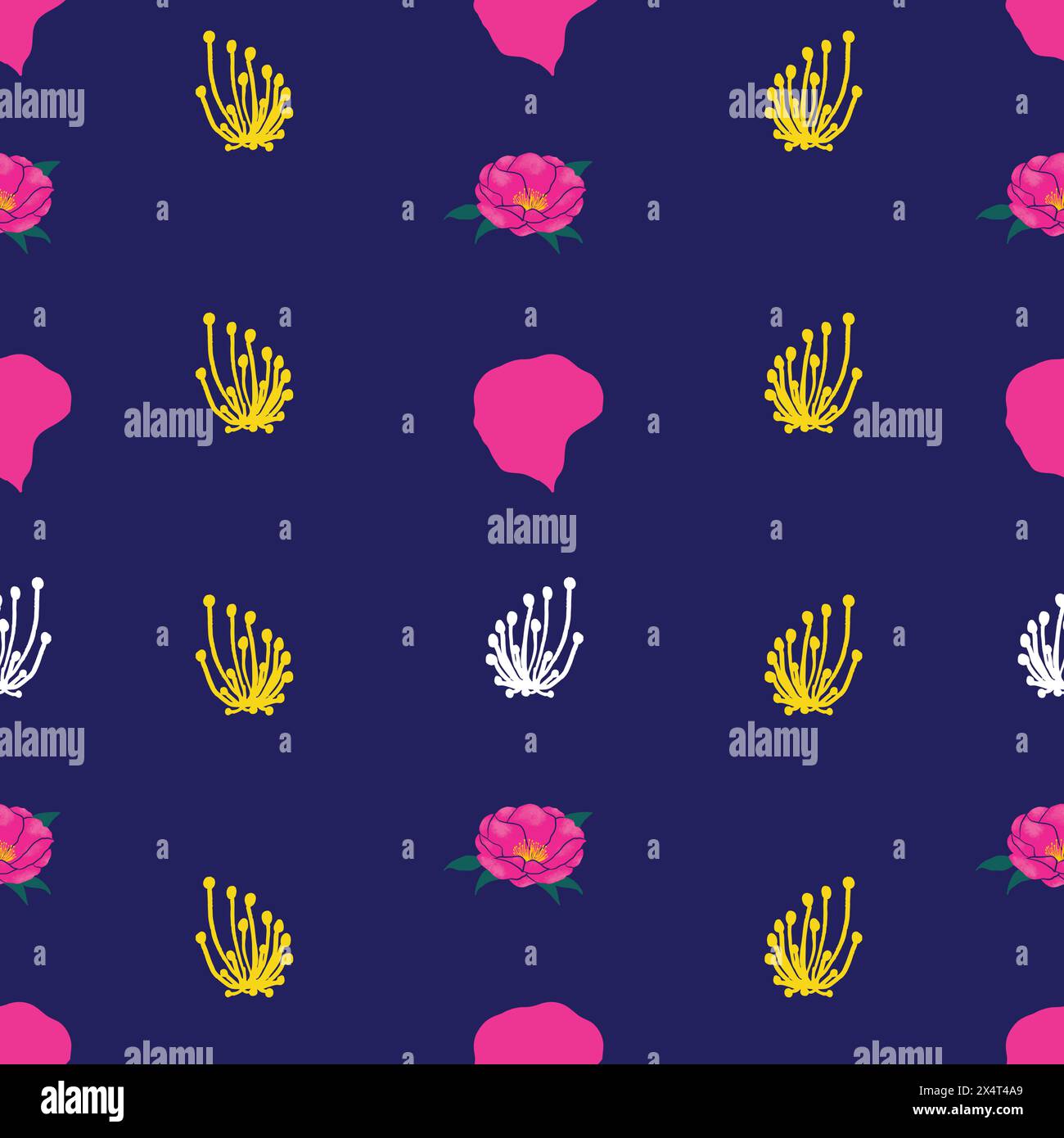 Camellia with dark background Stock Vector Images - Alamy