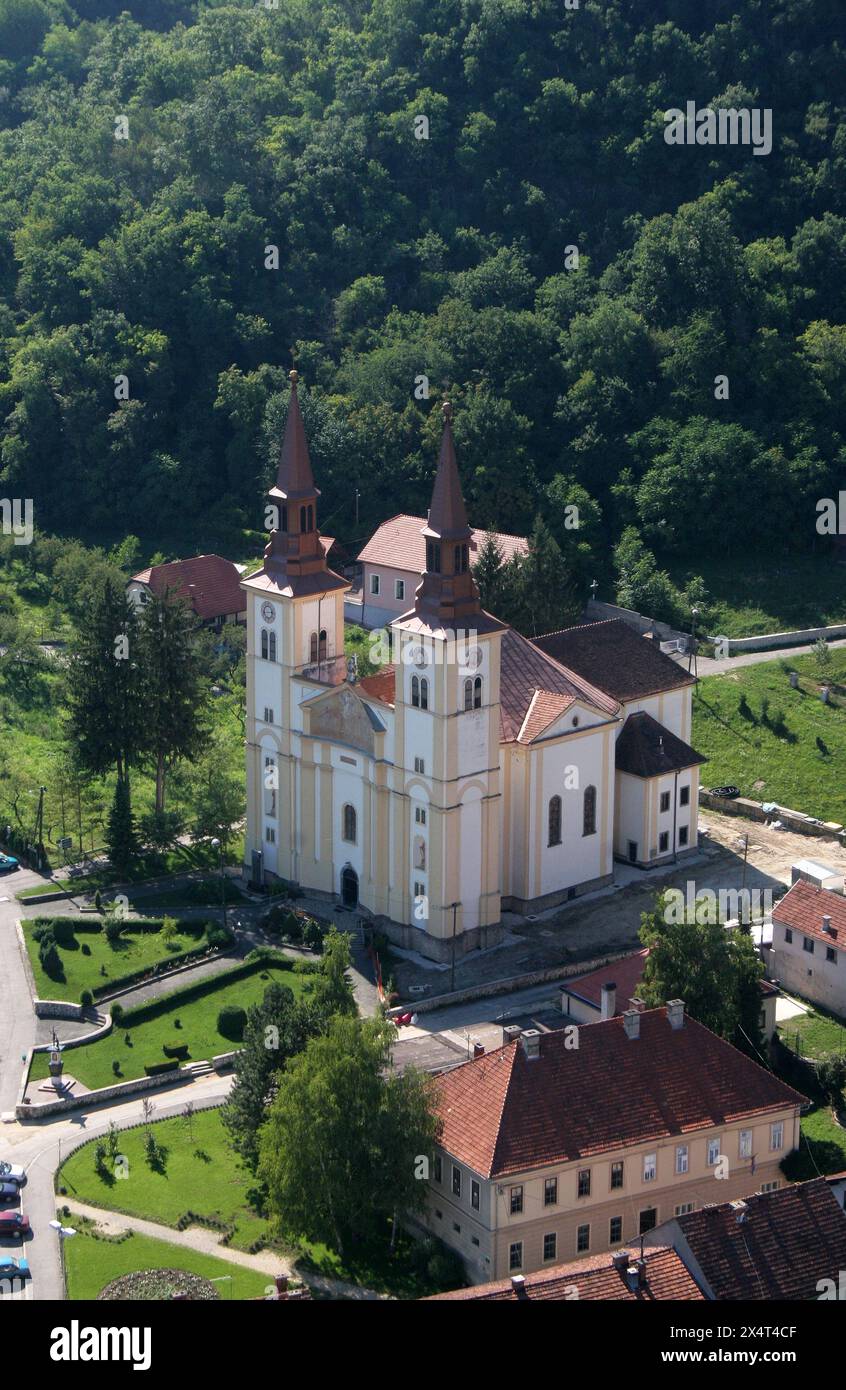 Parish church of the Assumption of the Virgin Mary in Pregrada, Croatia ...