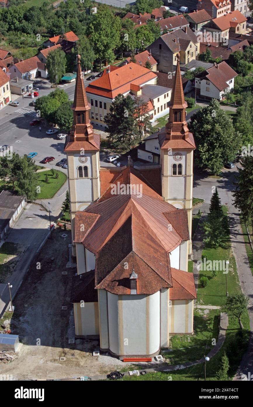 Parish church of the Assumption of the Virgin Mary in Pregrada, Croatia ...