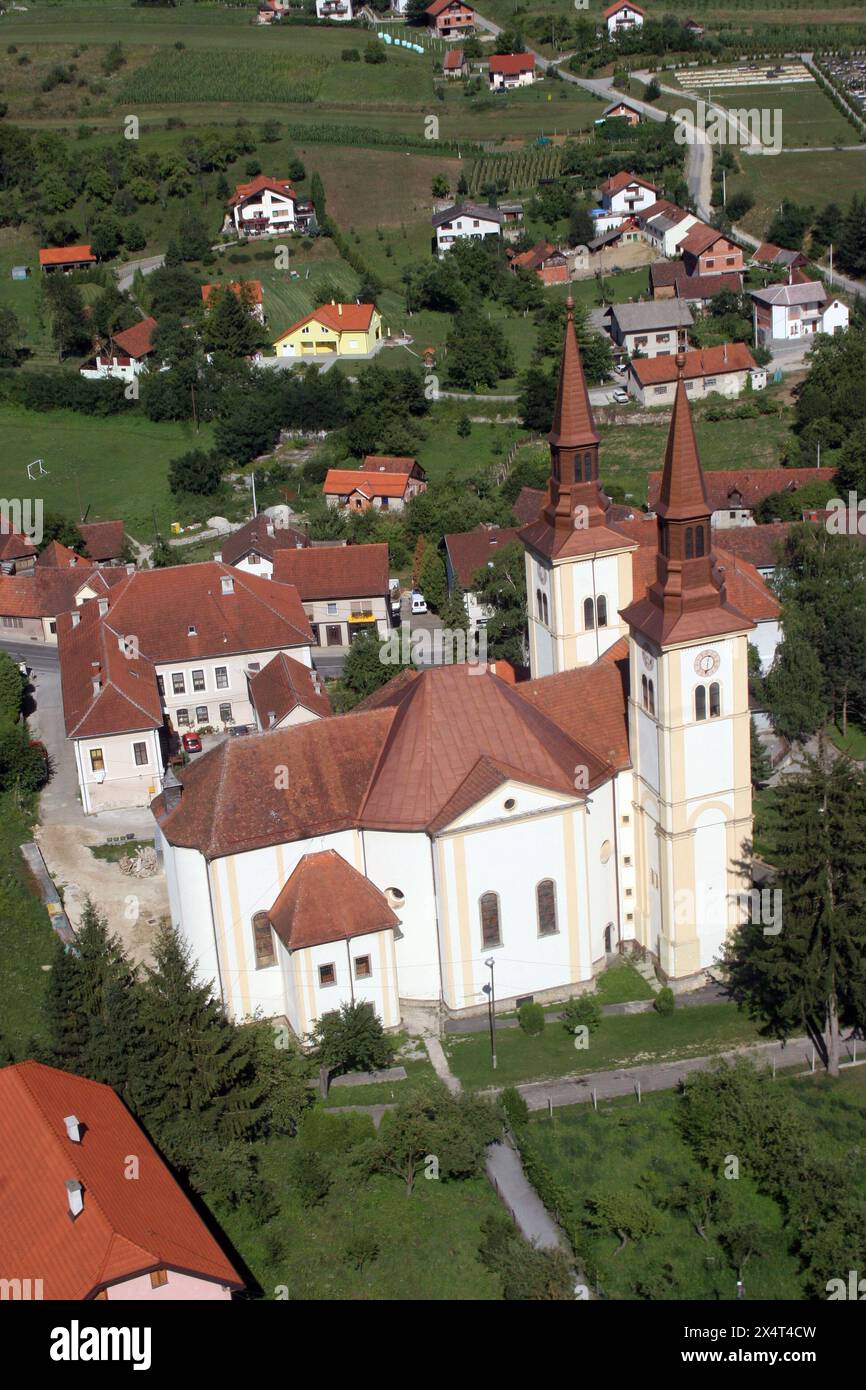Parish church of the Assumption of the Virgin Mary in Pregrada, Croatia ...