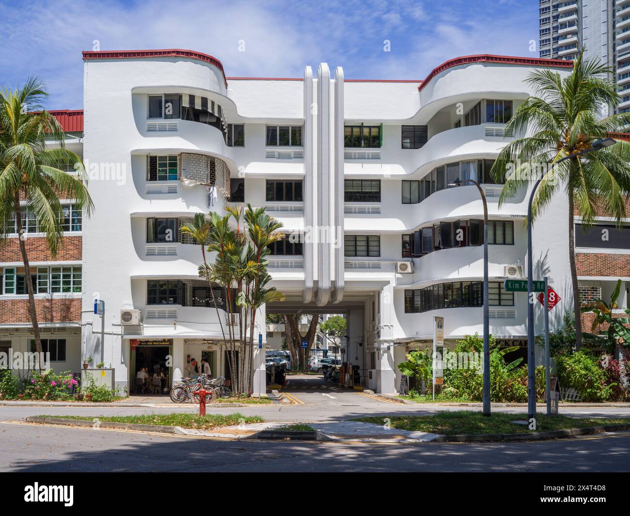 78 Moh Guan Terrace, Horse-shoe Block, Tiong Bahru, modernist walk up ...