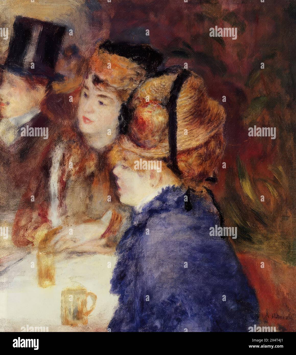 Cafe renoir painting hi-res stock photography and images - Alamy