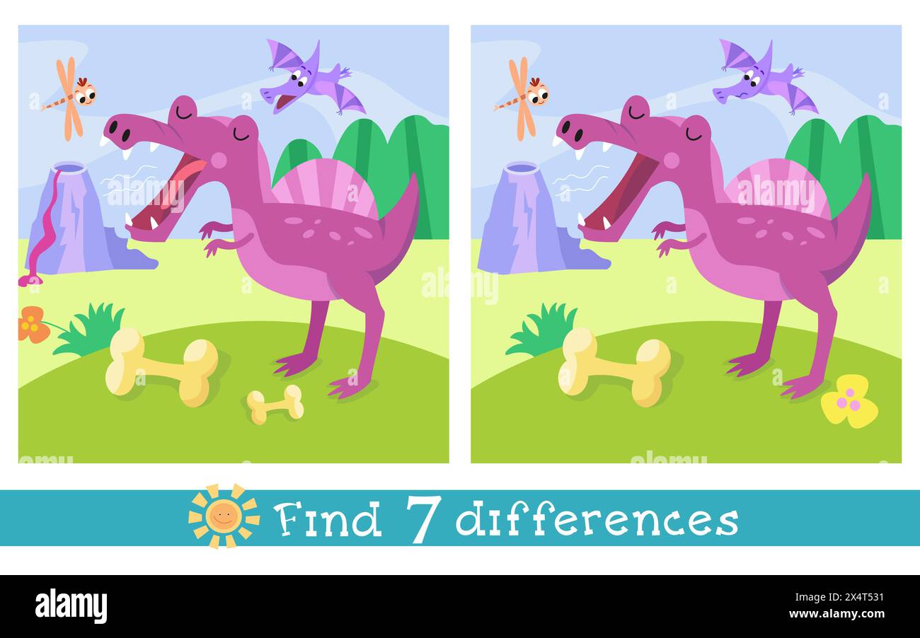 Cute cartoon dinosaur. Flat stylised isolated simple illustration. Find ...