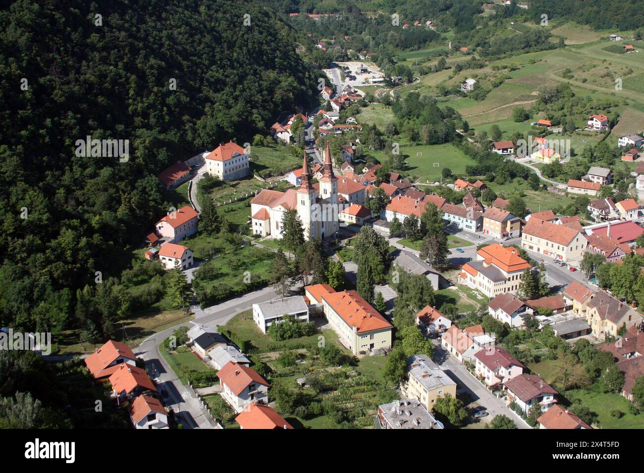 Parish church of the Assumption of the Virgin Mary in Pregrada, Croatia ...