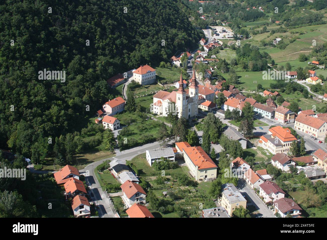 Parish church of the Assumption of the Virgin Mary in Pregrada, Croatia ...