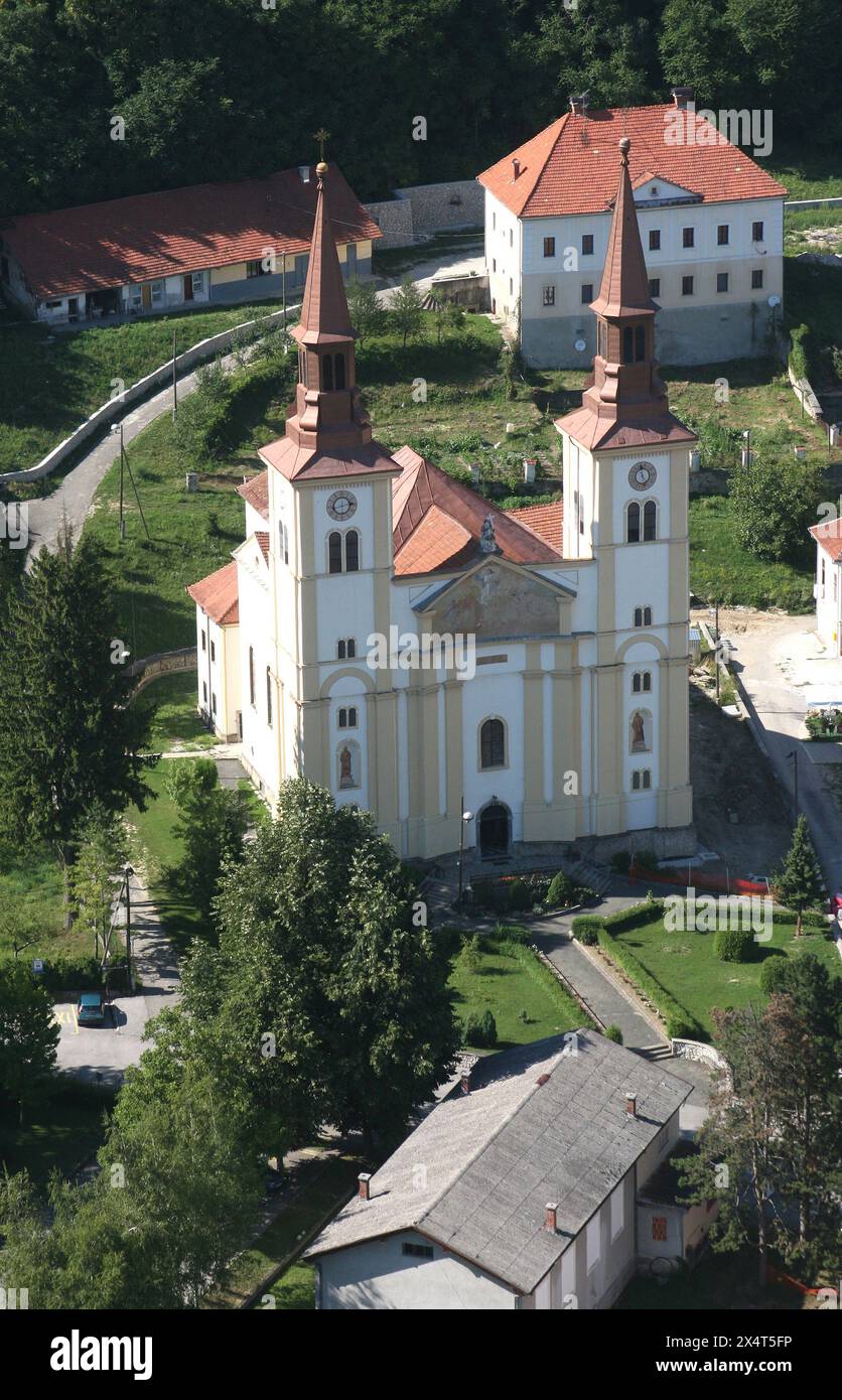 Parish church of the Assumption of the Virgin Mary in Pregrada, Croatia ...