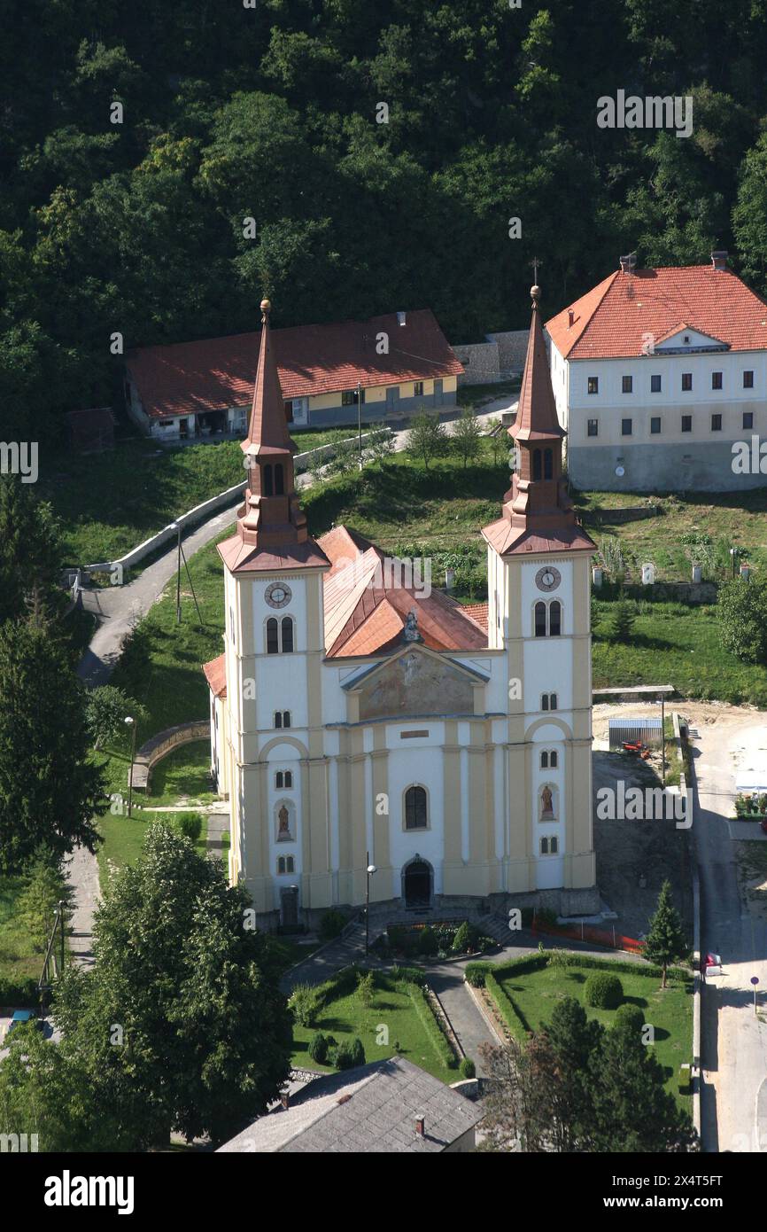 Parish church of the Assumption of the Virgin Mary in Pregrada, Croatia ...