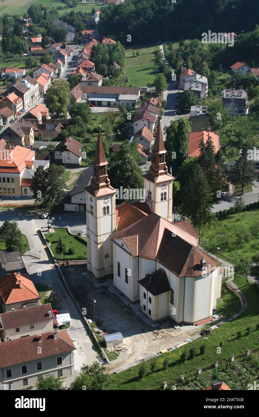 Parish church of the Assumption of the Virgin Mary in Pregrada, Croatia ...