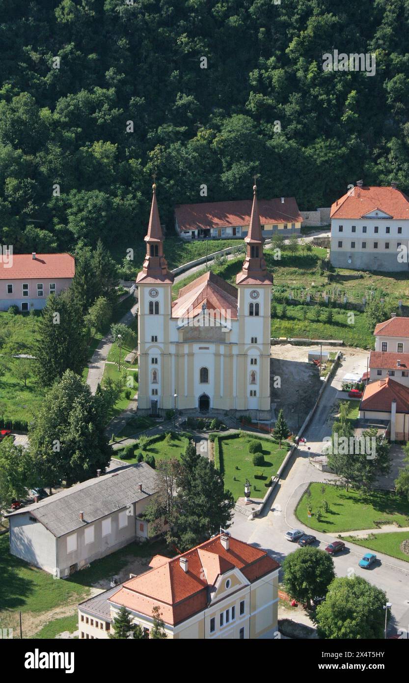 Parish church of the Assumption of the Virgin Mary in Pregrada, Croatia ...