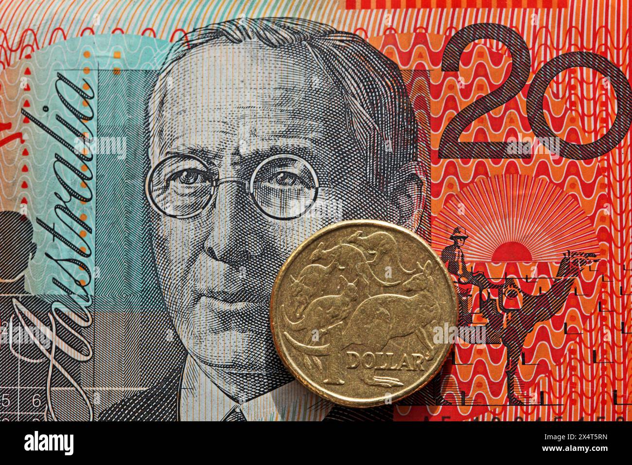 20 dollar bill note hi-res stock photography and images - Alamy