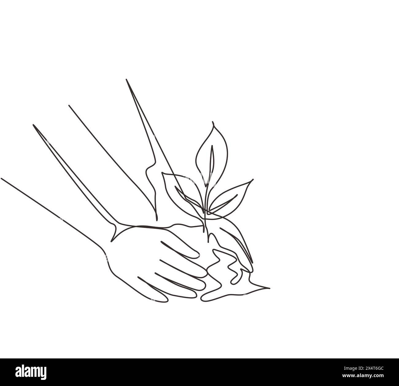 Planting compost Stock Vector Images - Alamy