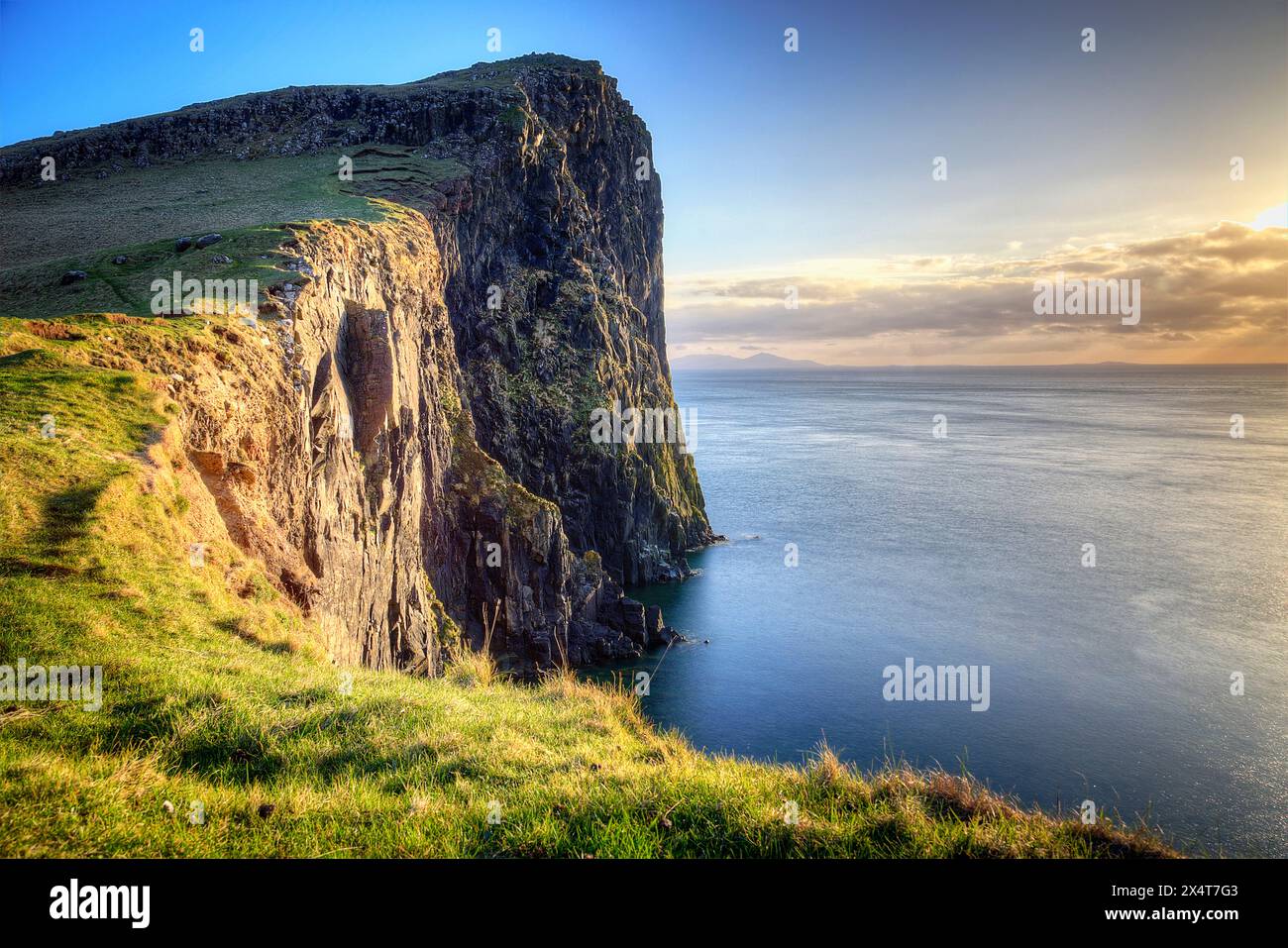 A cliff on the sea Stock Photo - Alamy