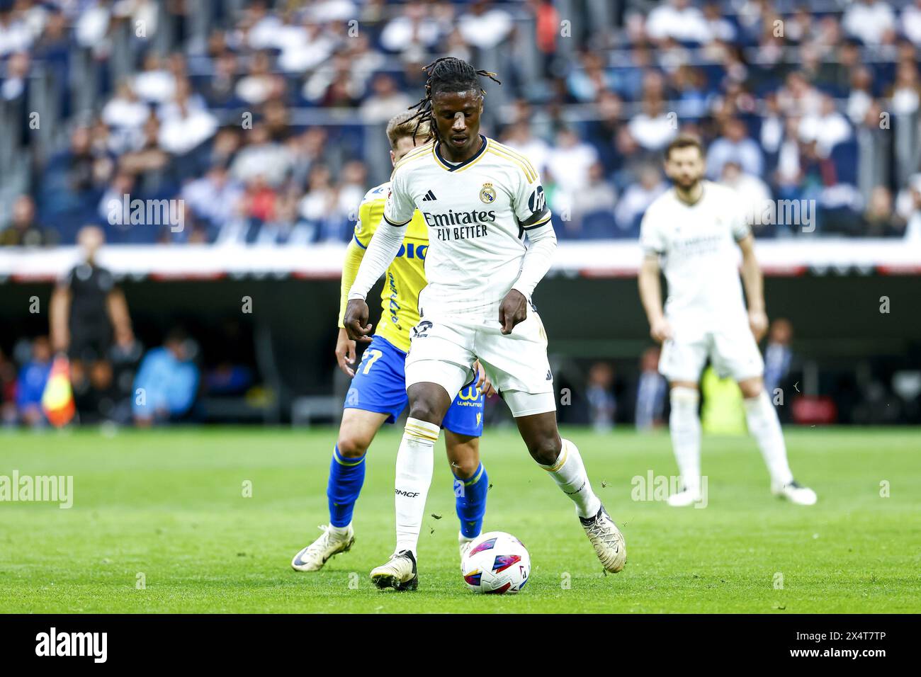 Eduardo Camavinga of Real Madrid during the Spanish championship La ...